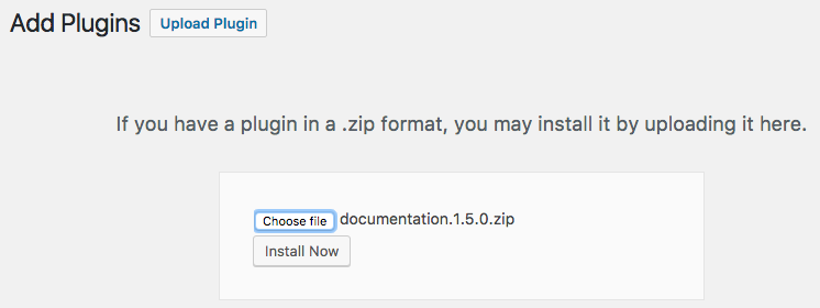 Installation Itthinx Documentation